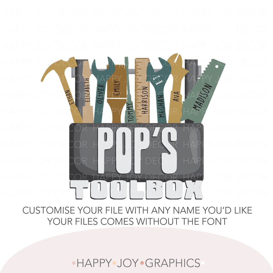 Customizable Pops Png Sublimation, Custom Pops, Tools Png, Toolbox Png ...