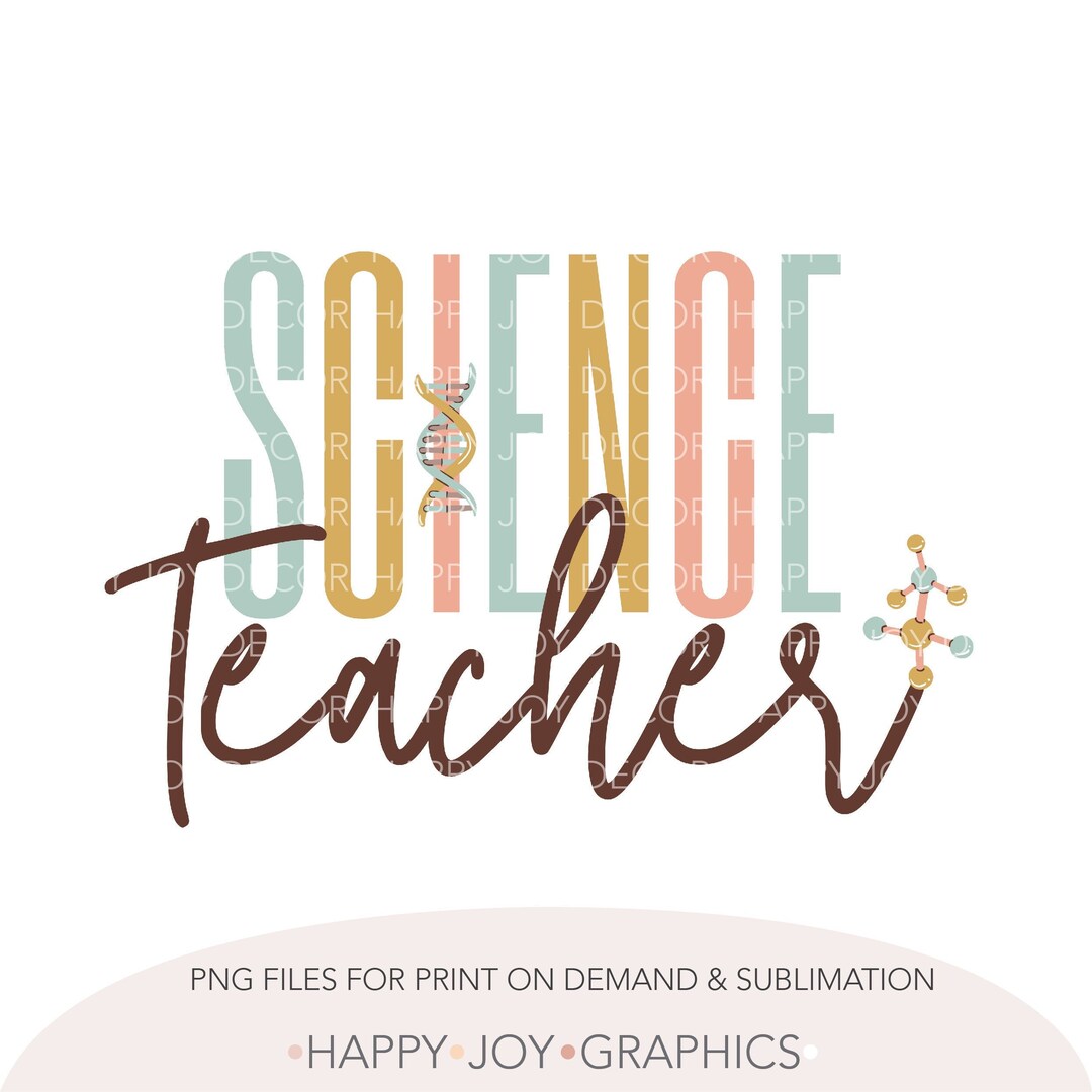Science Teacher Shirt Png, Boho Science Teacher Png, Science Teacher ...