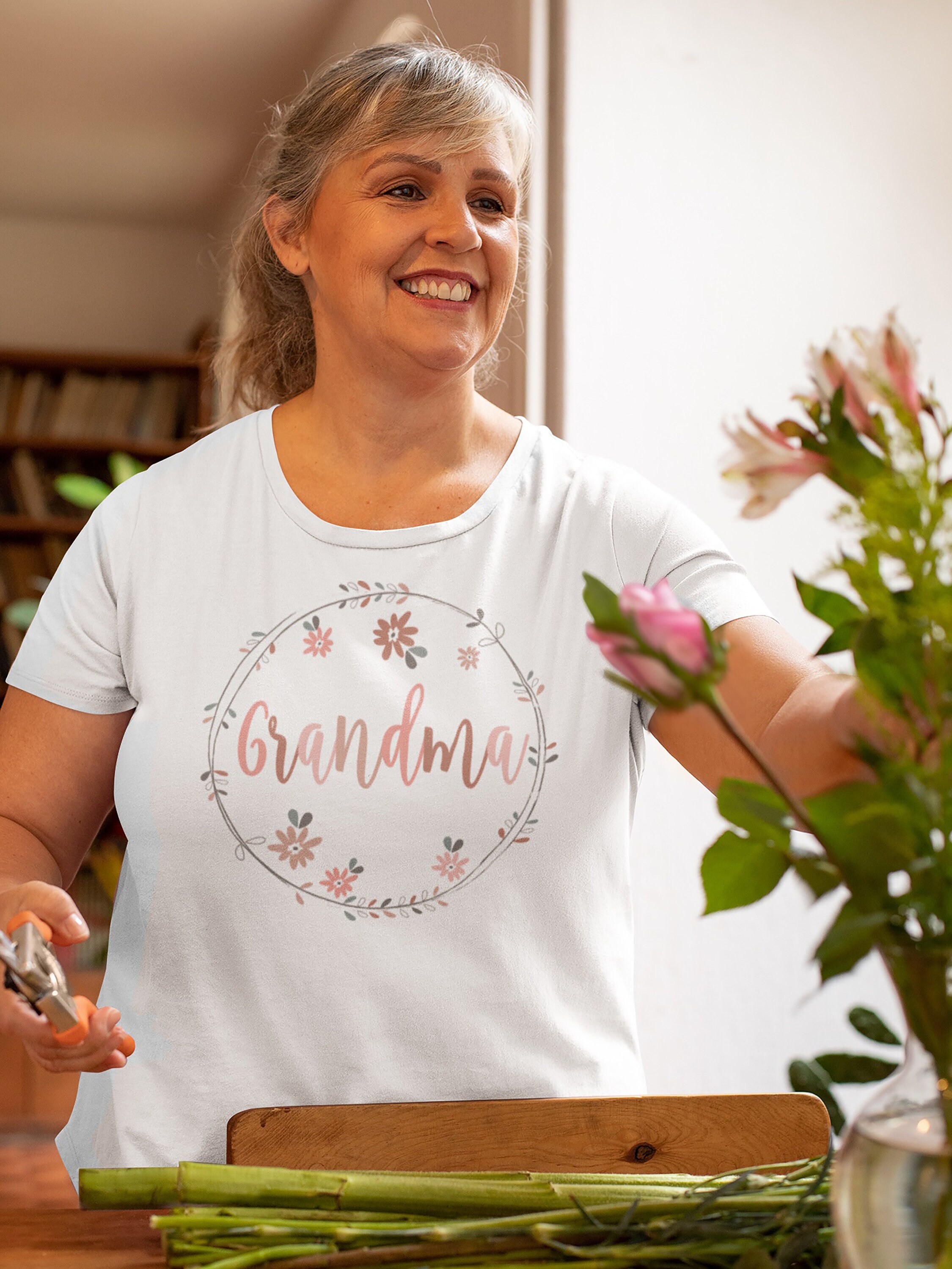 Grandma Png, Boho Daisy Grandma Png, Grandma Floral Sublimation ...