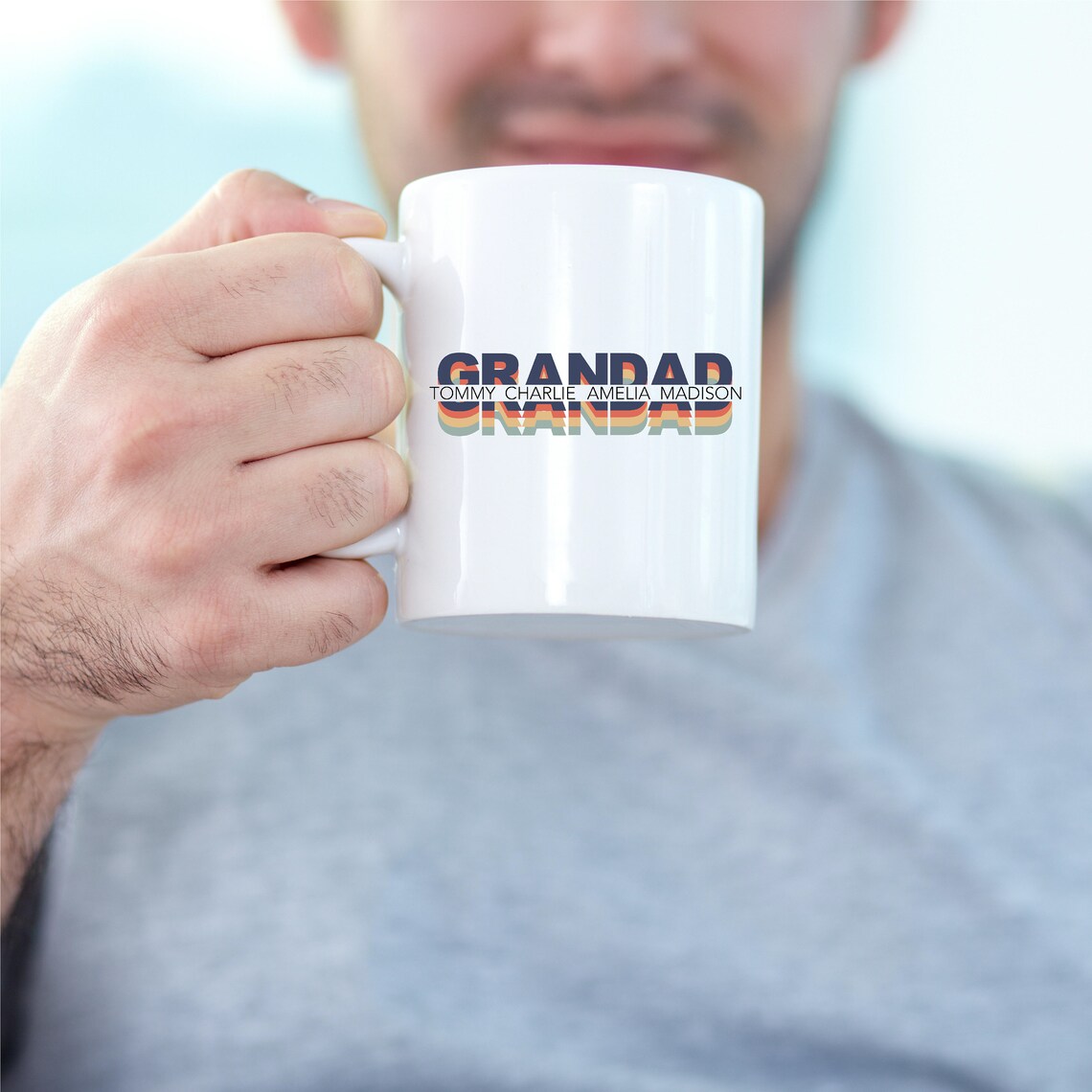 Customizable Grandad PNG Templates Custom Png Design Fathers | Etsy