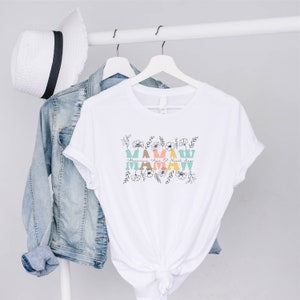 Customizable Mamaw Png Mamaw Shirt Mamaw Sweater Split Name File ...