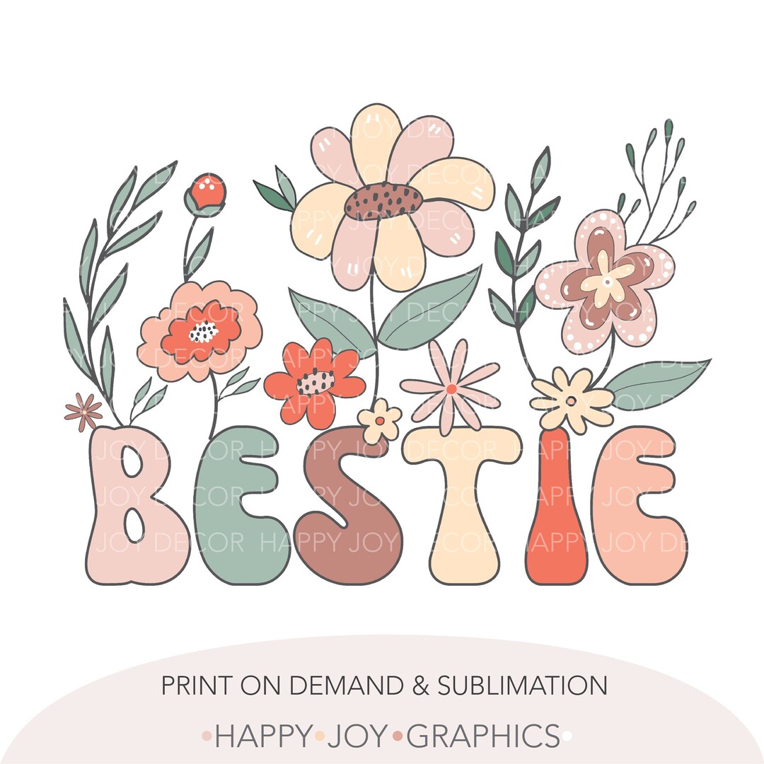 Bestie Png, Best Friends Png, Girls Trip Shirt, BFF Png, Retro ...