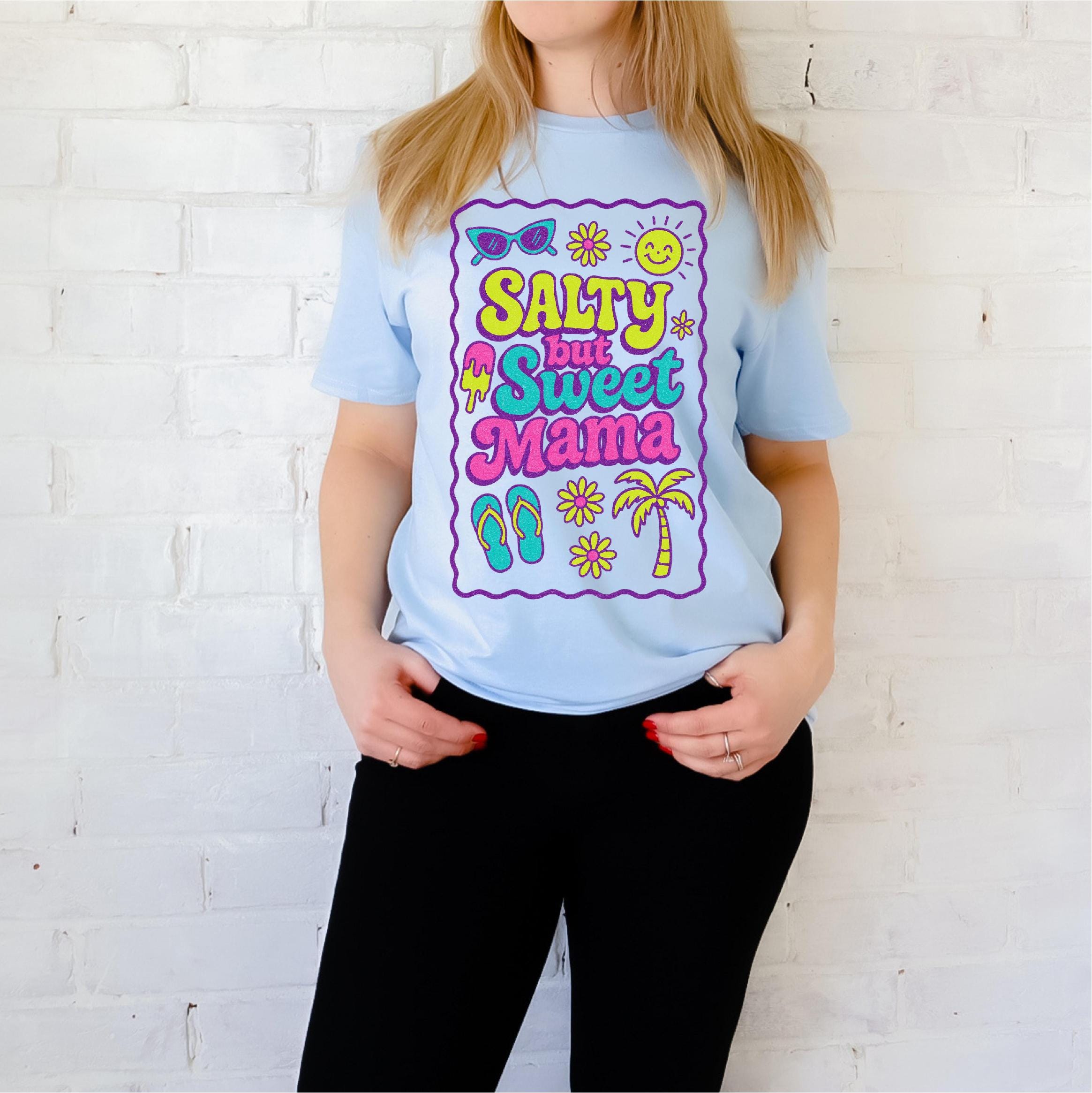 Salty Mama Png Summer Mama Png Hot Mom Summer Mom Beach Vibes Png ...