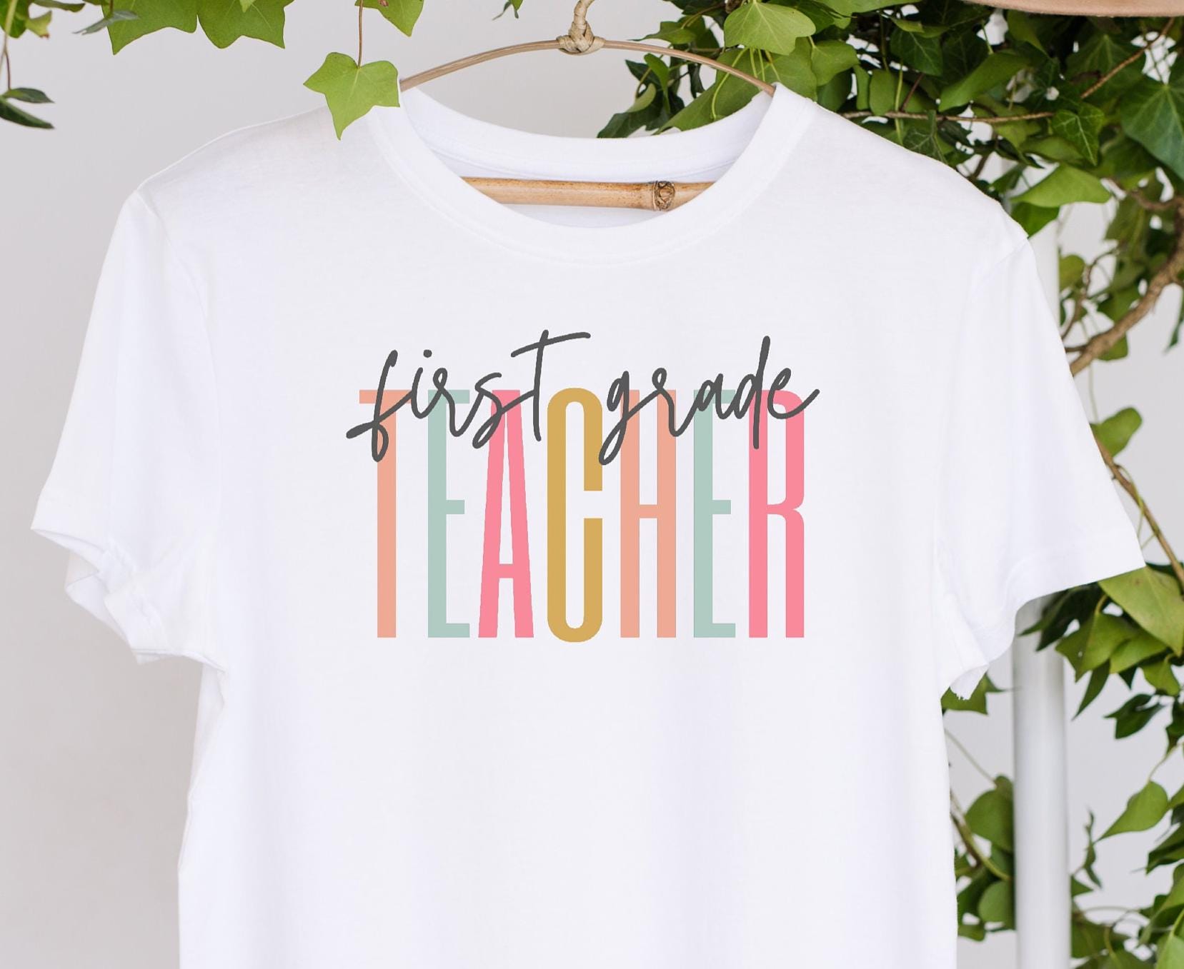 First Grade Teacher Png, 1st Grade, Teacher Life Sublimation Png ...