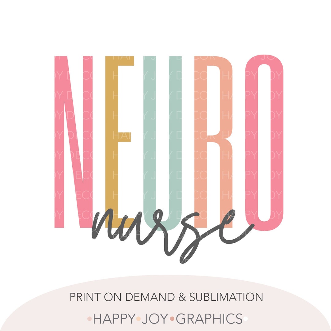 Neuro Nurse Png, Neuro Sublimation, Neuro Nurse Shirt, Neuro ICU ...
