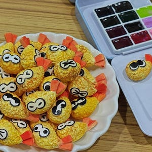 Handmade Splatoon-inspired Miniature Food Shrimp Tempura Plate or ...