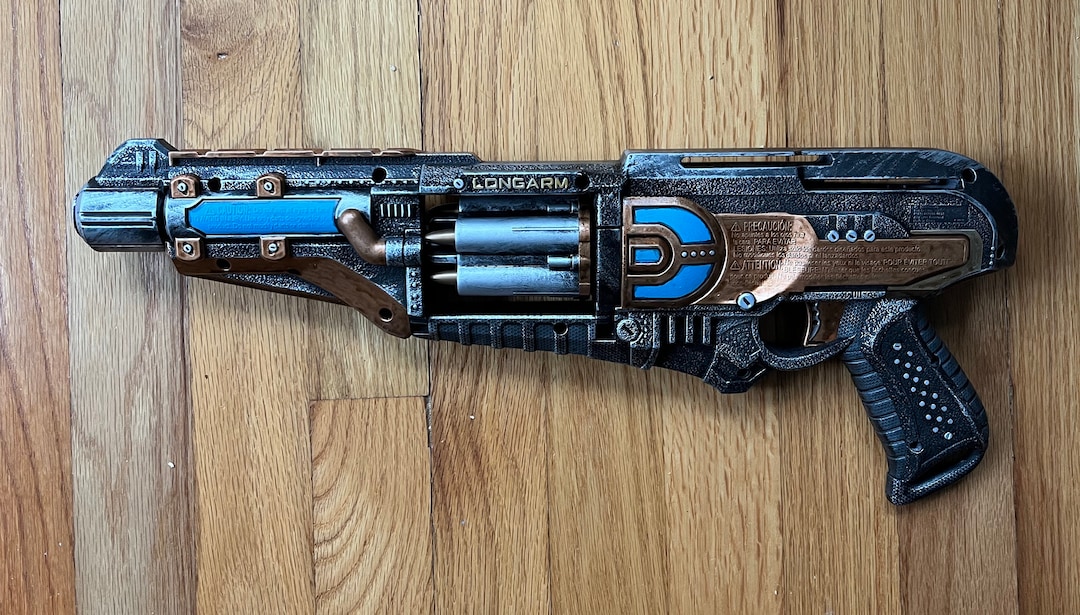 Custom Painted NERF Gun: Longarm Doomlands Impact Zone does NOT Fire - Etsy