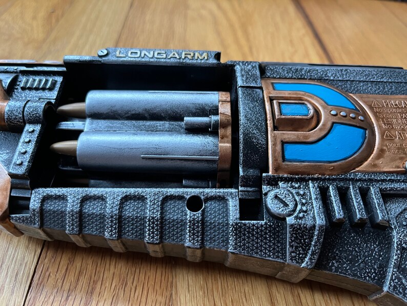 Custom Painted NERF Gun: Longarm Doomlands Impact Zone does - Etsy