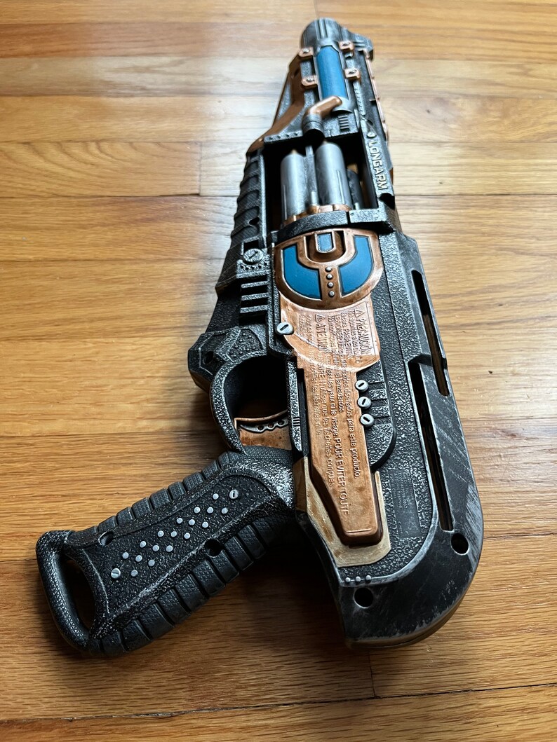 Custom Painted NERF Gun: Longarm Doomlands Impact Zone does - Etsy