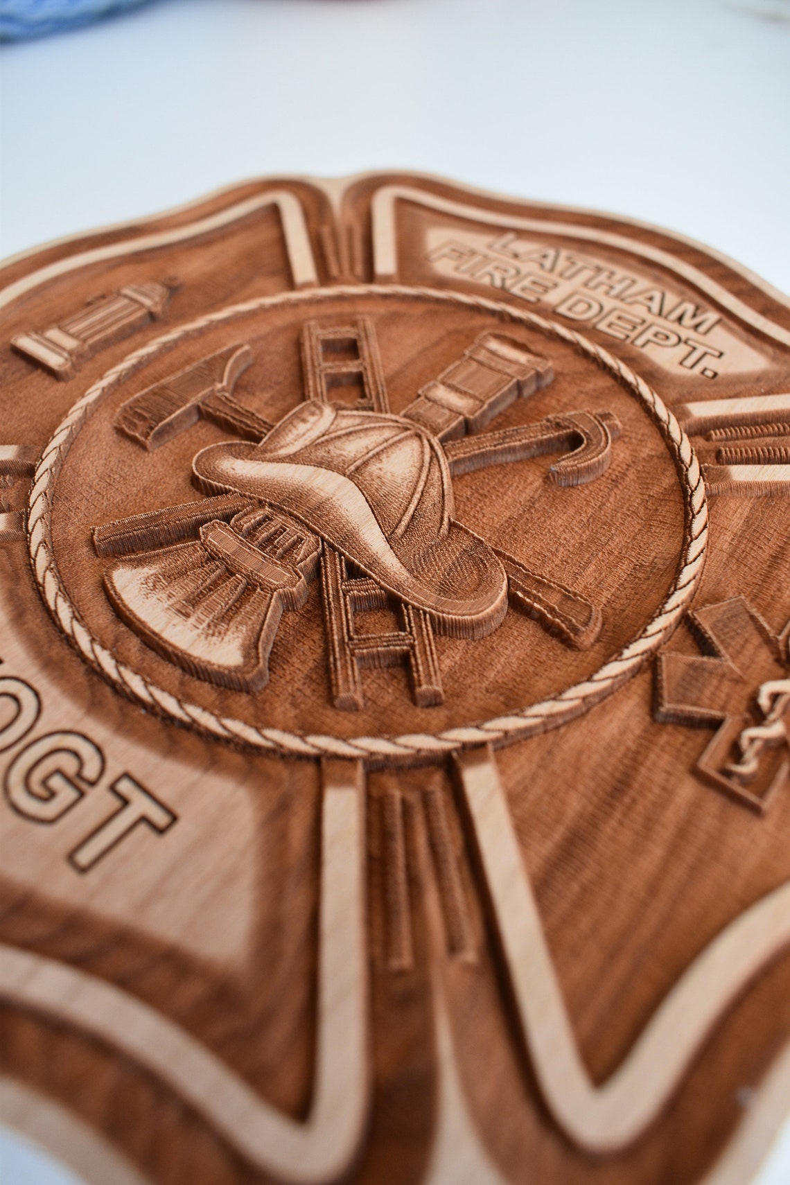 Fire Fighter, Plaque, Wood, Laser, Engraved, 3D, Personalized, Medical ...