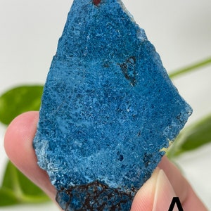 Shattuckite Polished Pieces, Beautiful Blue, With Cuprite, Quartz And ...