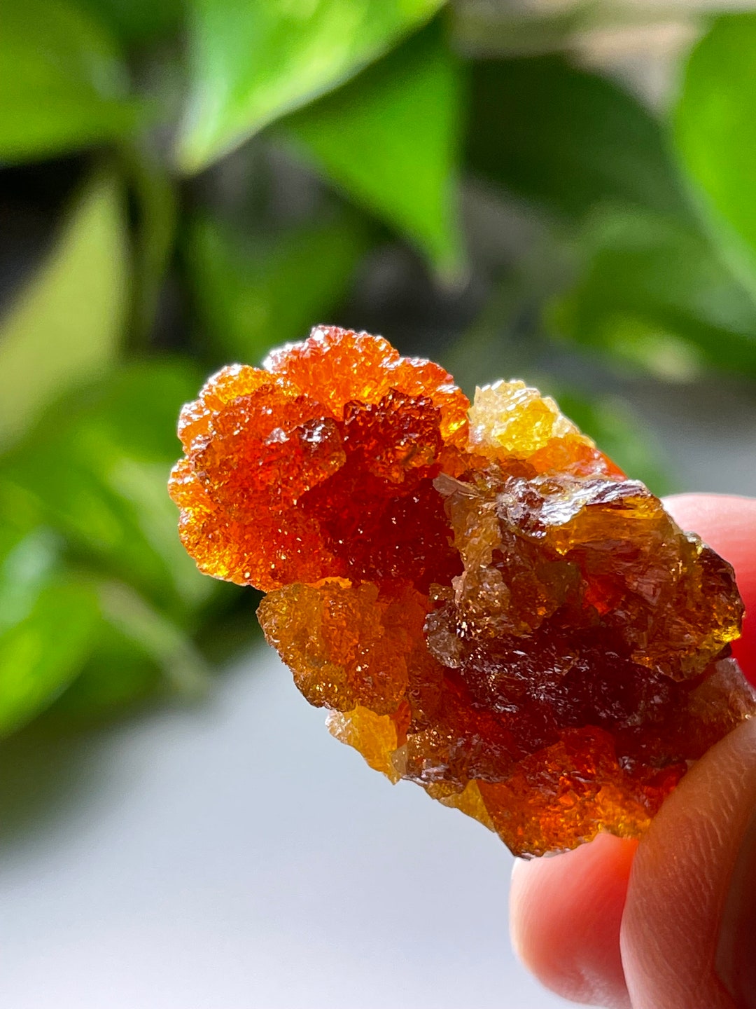 Red zincite Specimen crystallized Zinc Oxide, 1.5 Piece From Poland - Etsy