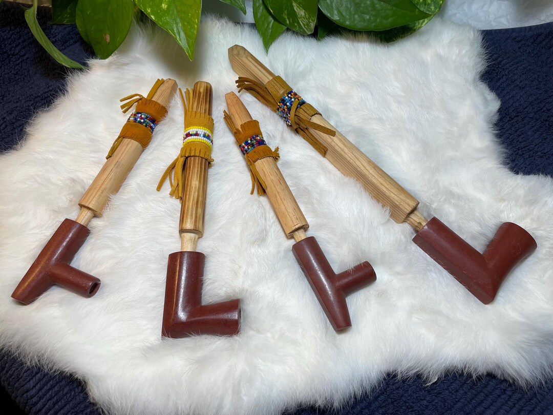 Pipestone Pipes, Authentic Native American Made, Hand-carved & Signed ...