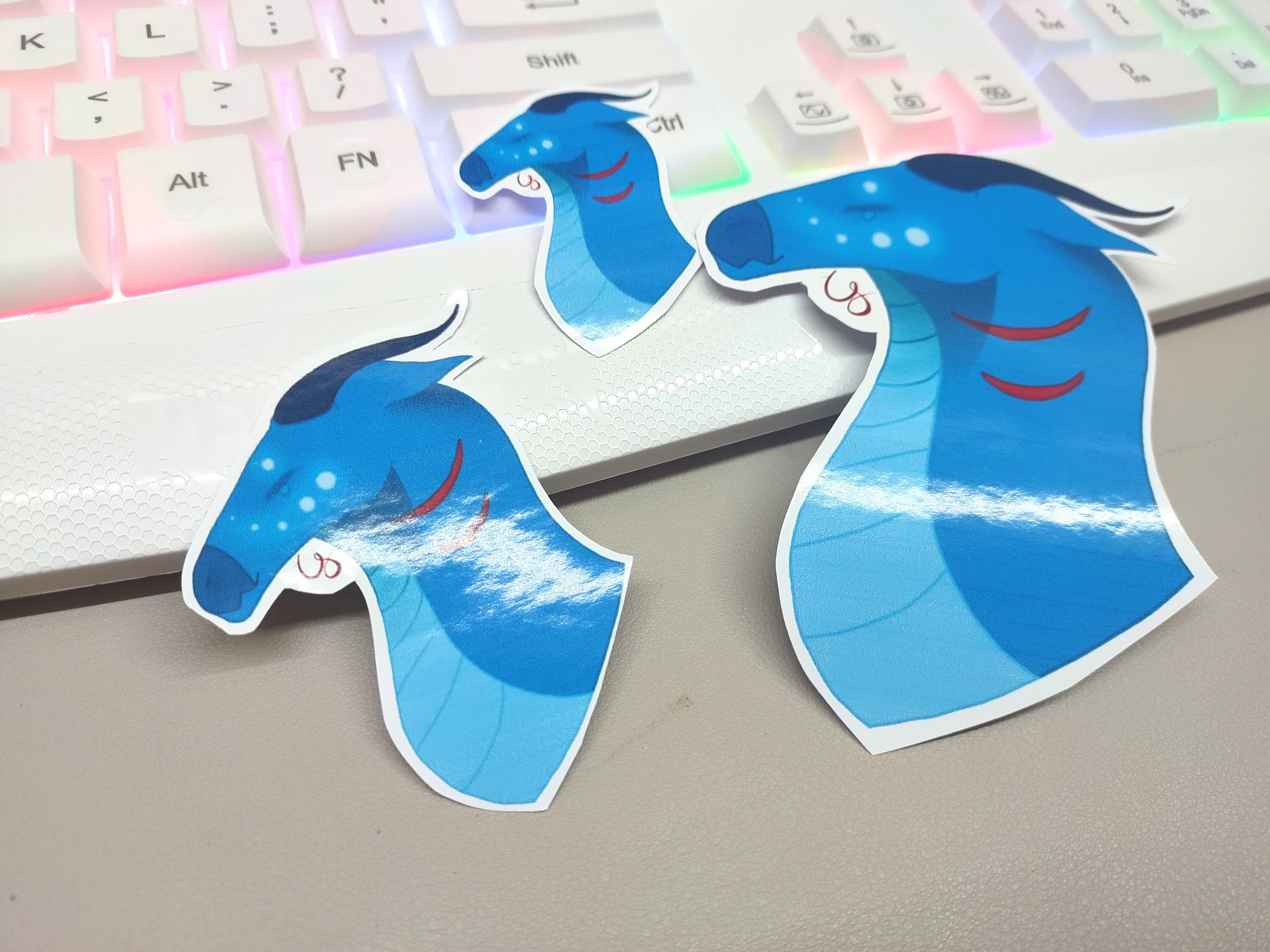 Tsunami Wings of Fire Vinyl Sticker the Wingwatcher's - Etsy Australia