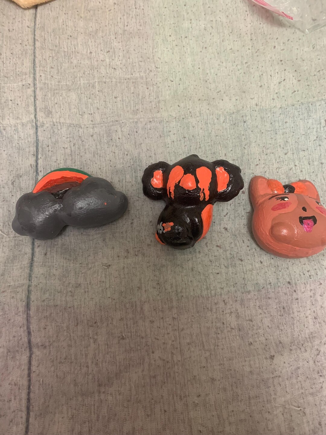 Mini Halloween Squishies Custom-squishy Toy Sculpture Taba Toy Handmade ...