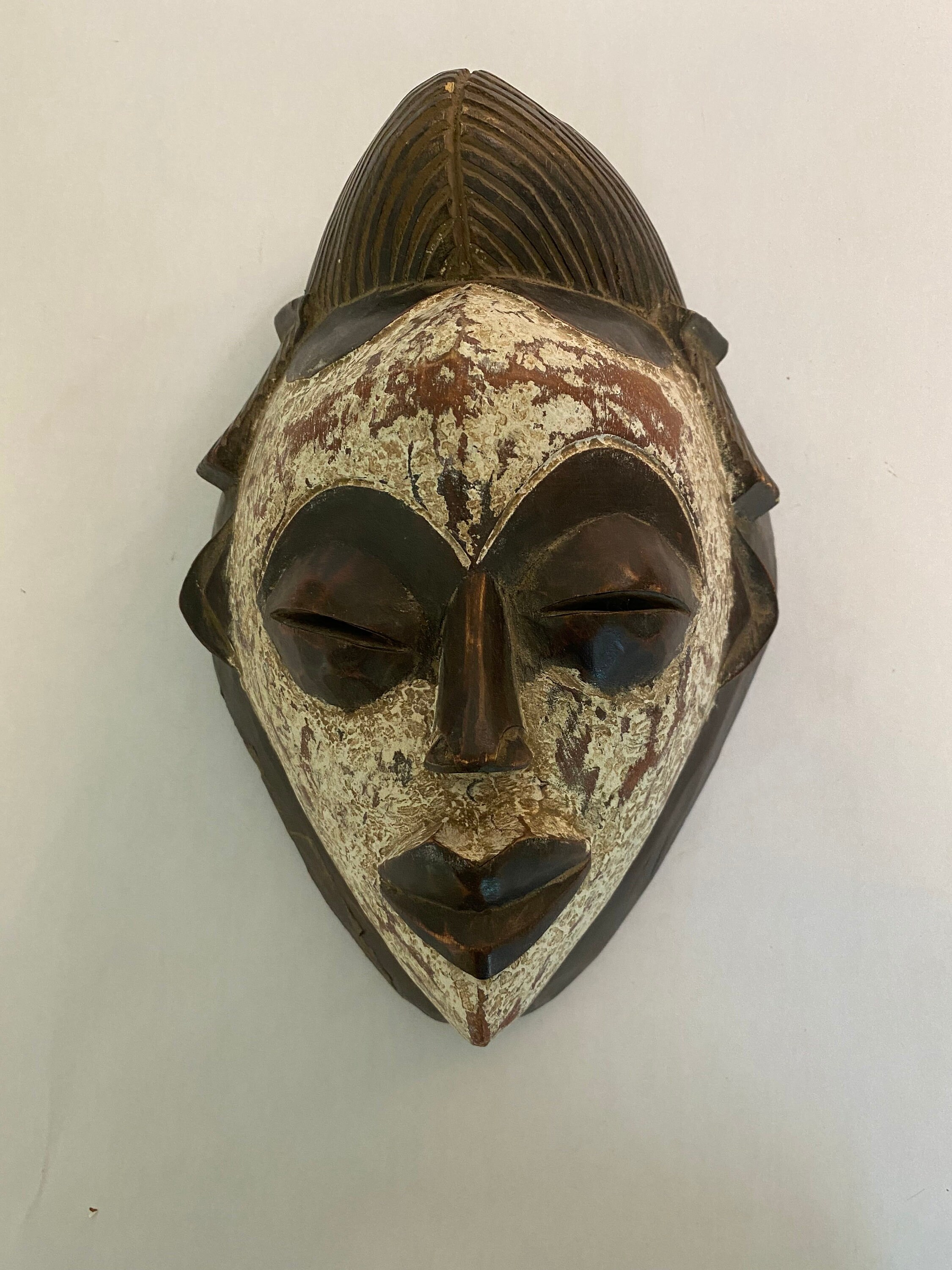 Gabonese Punu Spirit Mask Traditional African Art - Etsy