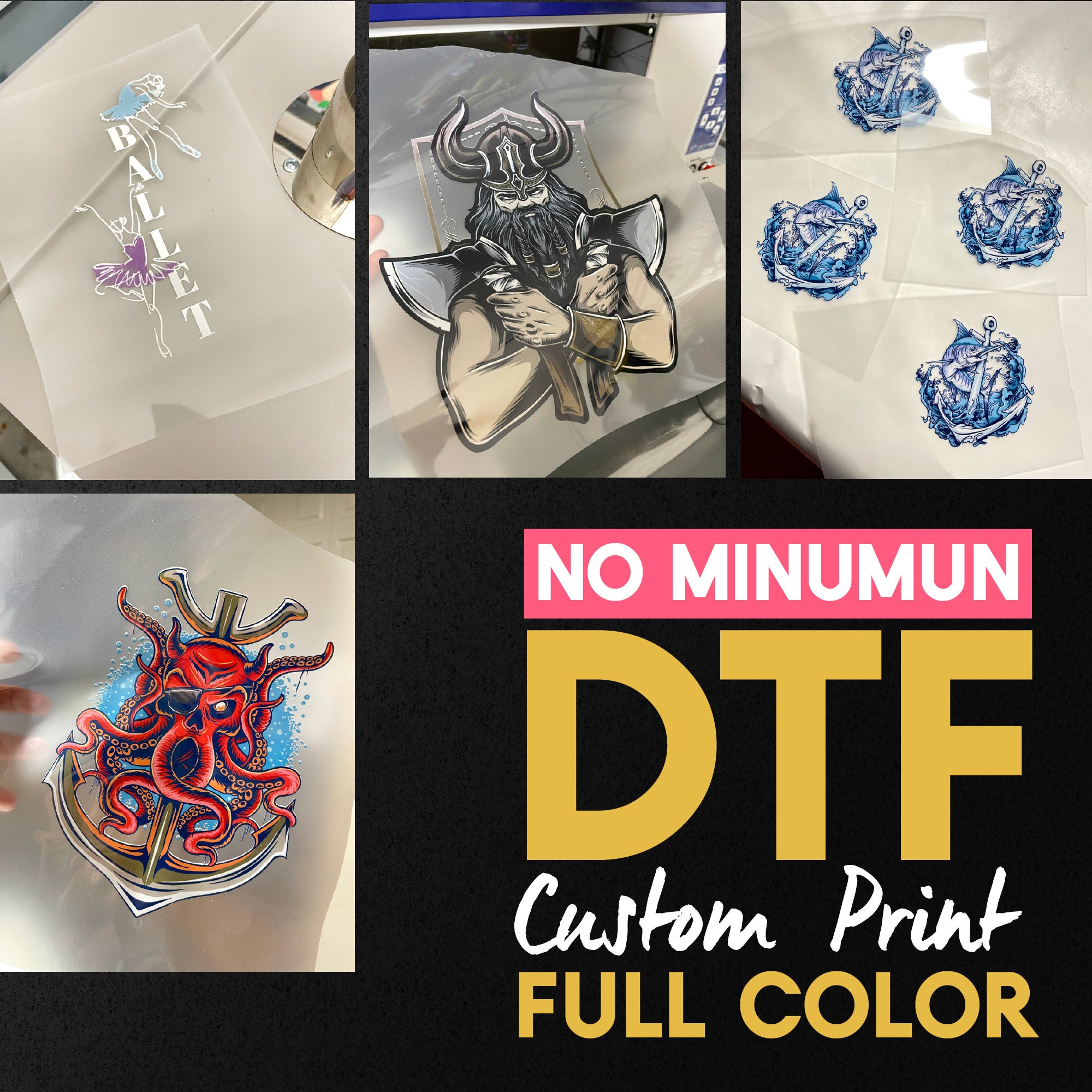 Custom DTF Transfer, Dtf Print, Dtf Ready to Press, Dtf Transfers ...