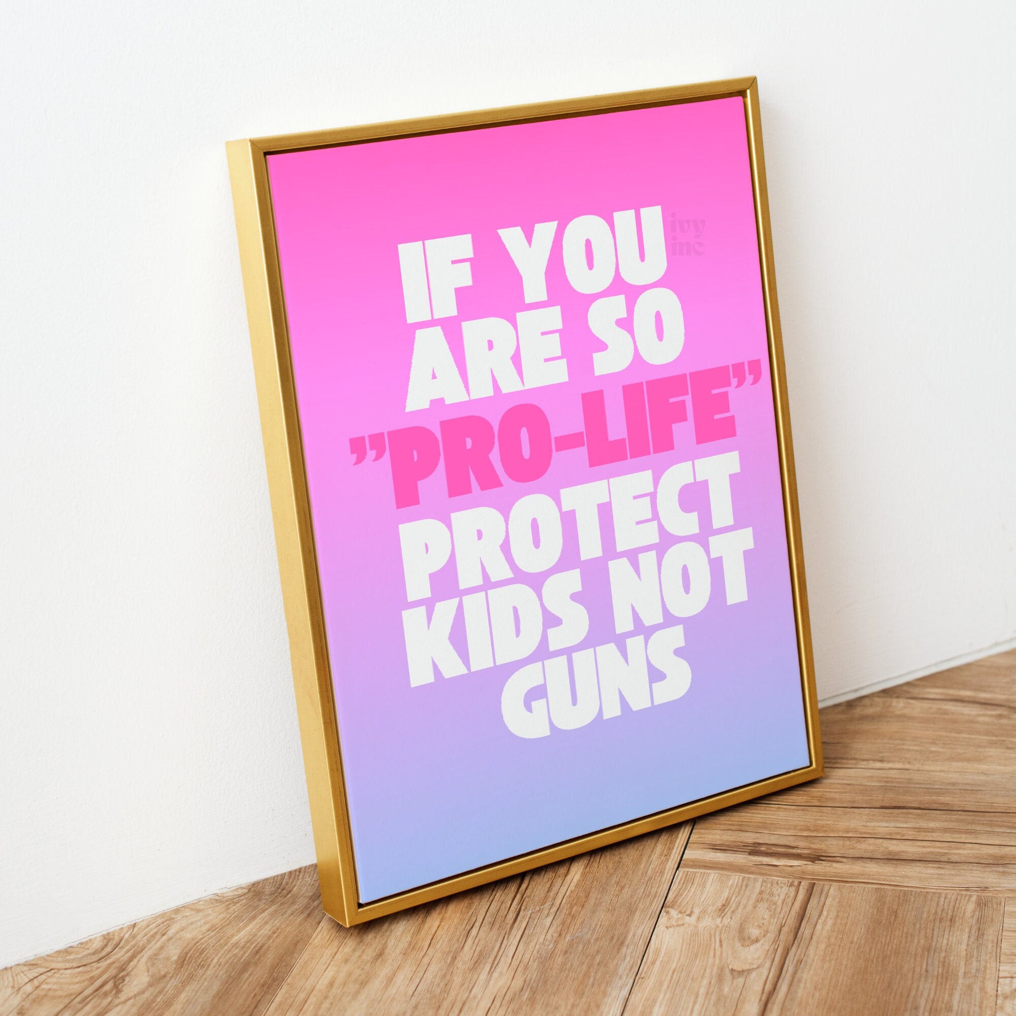 Feminist Gun Control Art Print Pro Choice DIGITAL Poster - Etsy