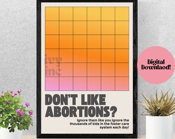 Pro Choice Poster - Etsy