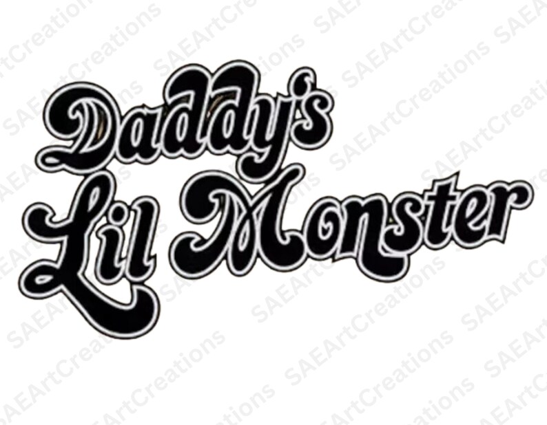 Daddy's Lil Monster T-shirt Svg, Harley Quinn Shirt Shirt Only Daddy's ...