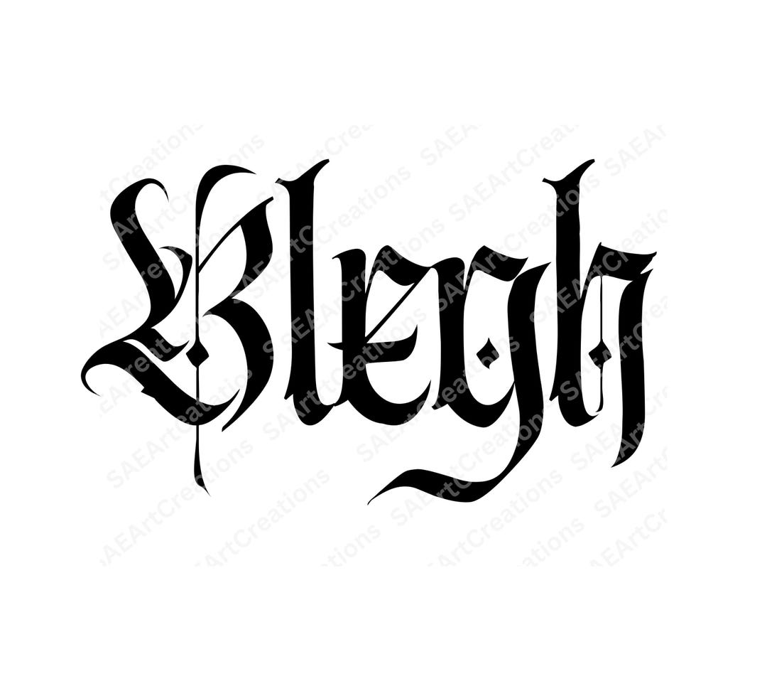 Heavy Metal Blegh SVG, Metal Decal Png, Can I Get A Blegh, Bleghssed ...