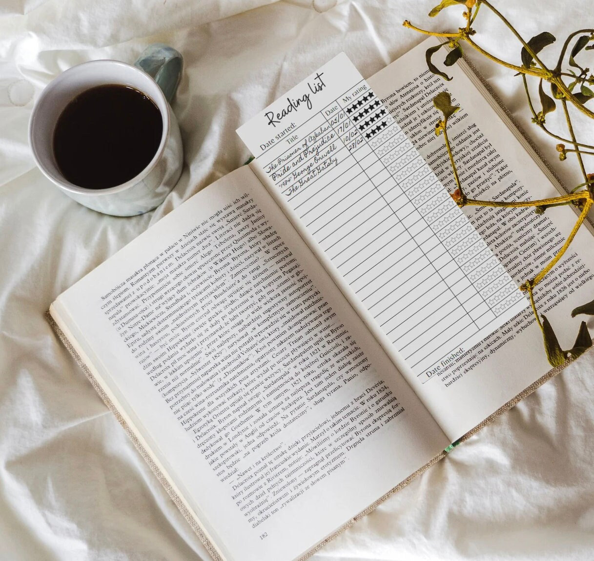 Printable Bookmark, Reading Log Tracker, Reading Journal, Reading ...