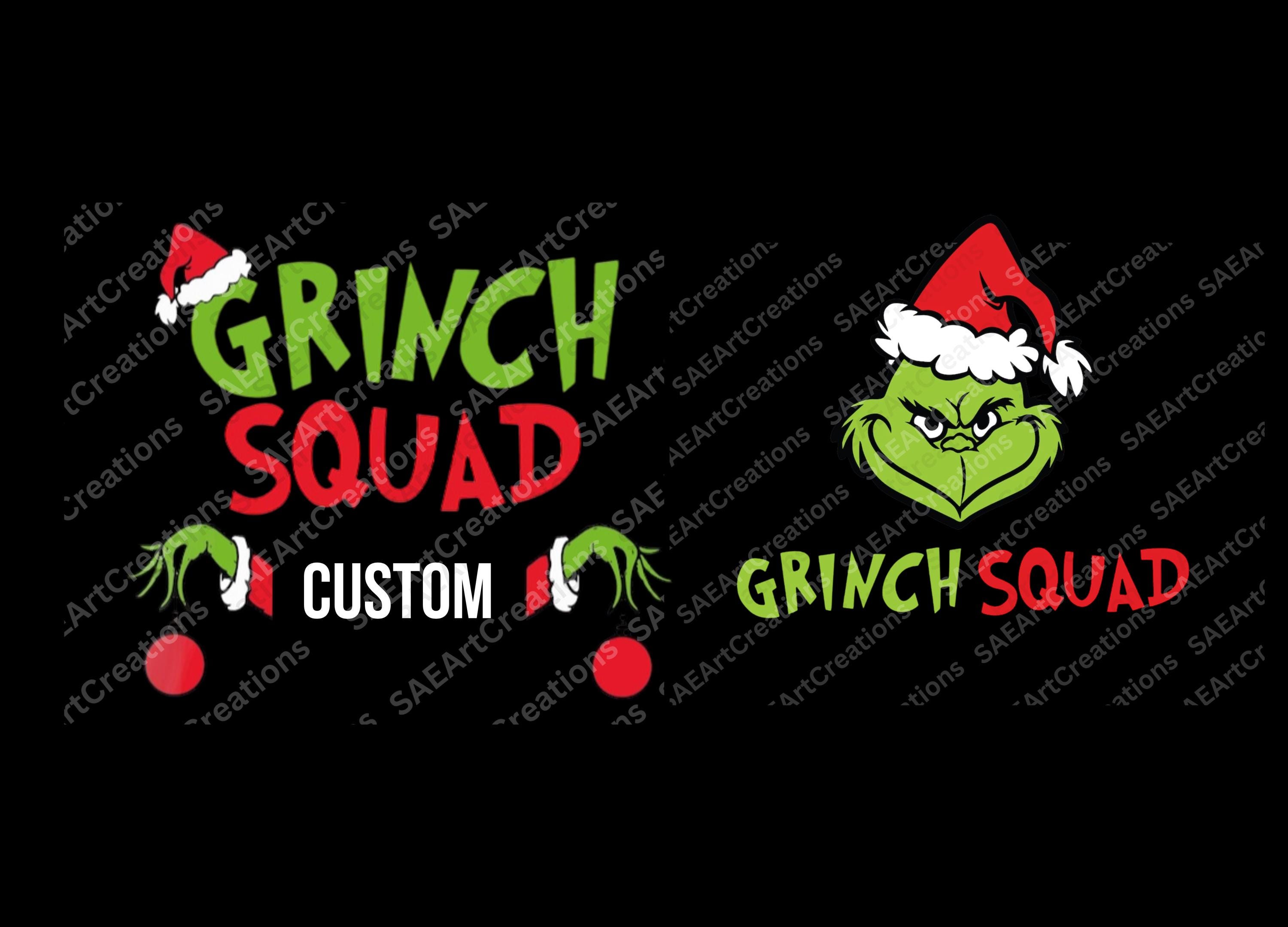 Grinch Squad SVG, Grinch Squad, Retro Christmas Png, Christmas Svg ...