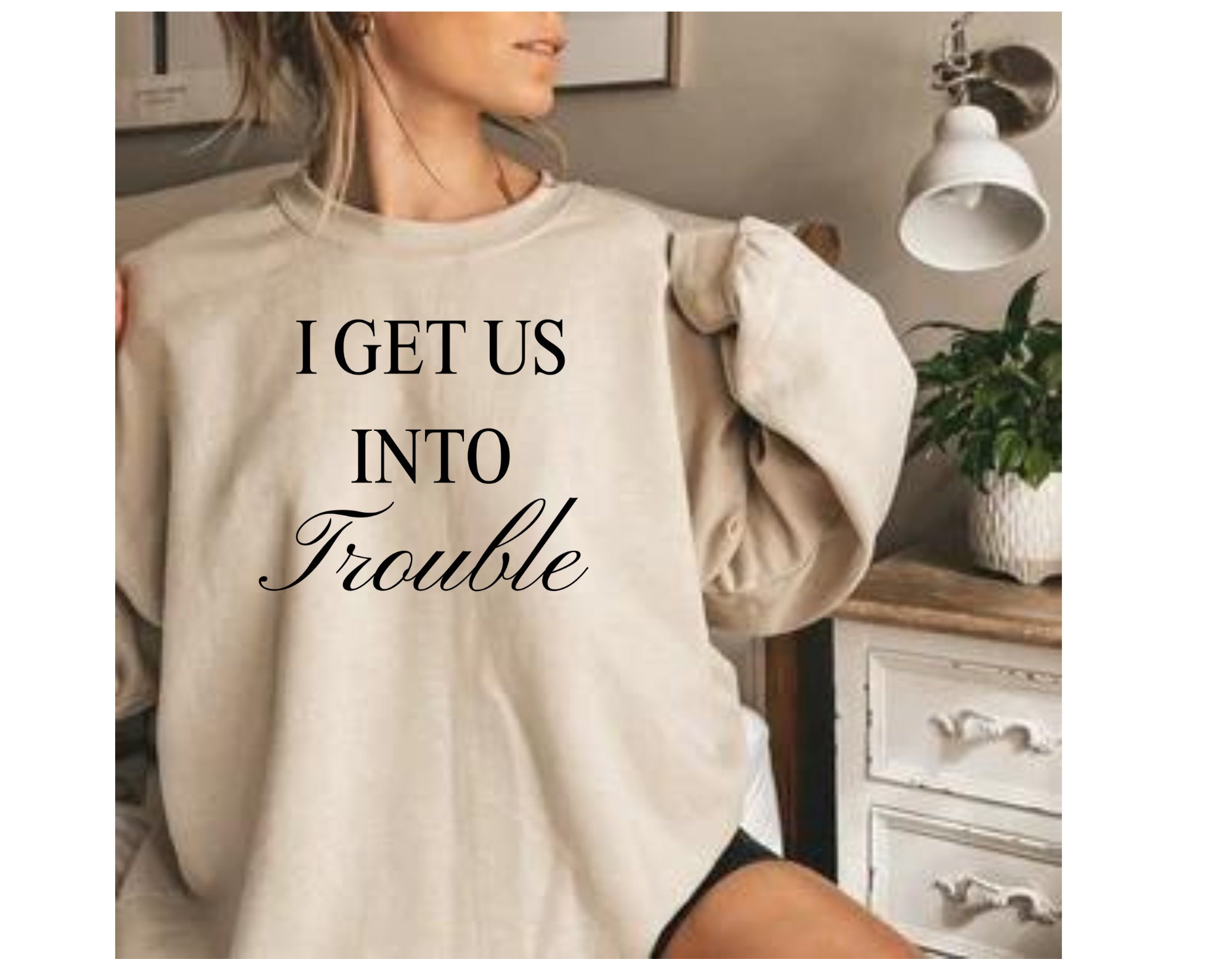I Get Us Into Trouble Shirt SVG, I Get Us Out of Trouble Shirt, Best ...