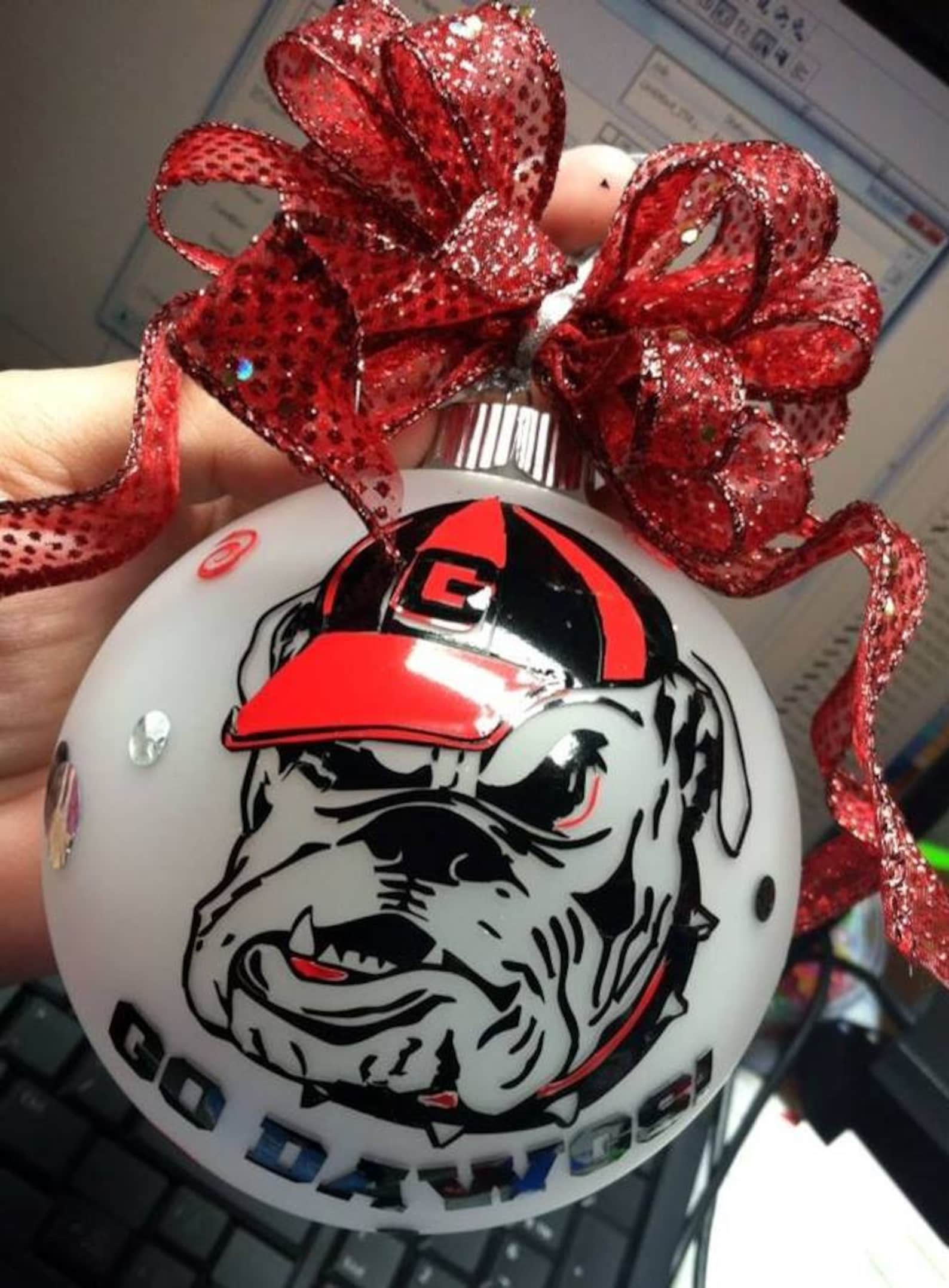 Custom Team Personalized Christmas Holiday Ornament - Etsy