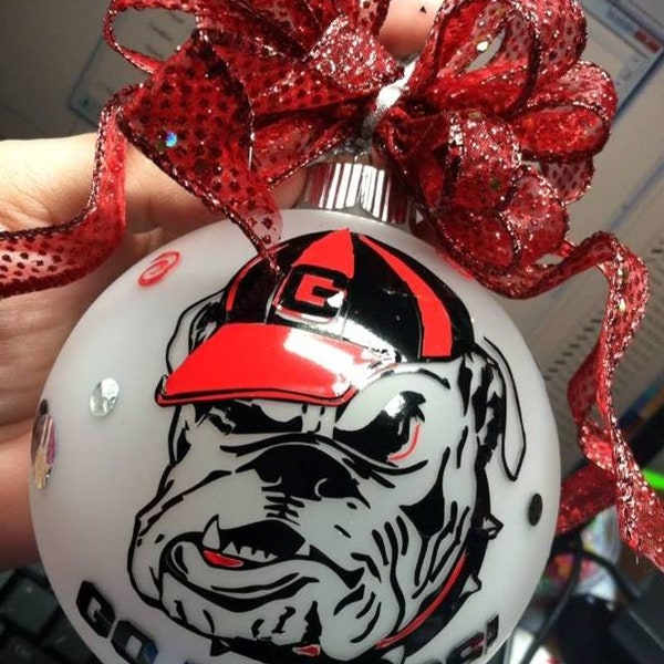 Uga Christmas Ornament - Etsy