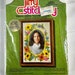 Flower Photo Frame Embroidery Kit, DIY Flower Embroidery Kit, Jiffy ...