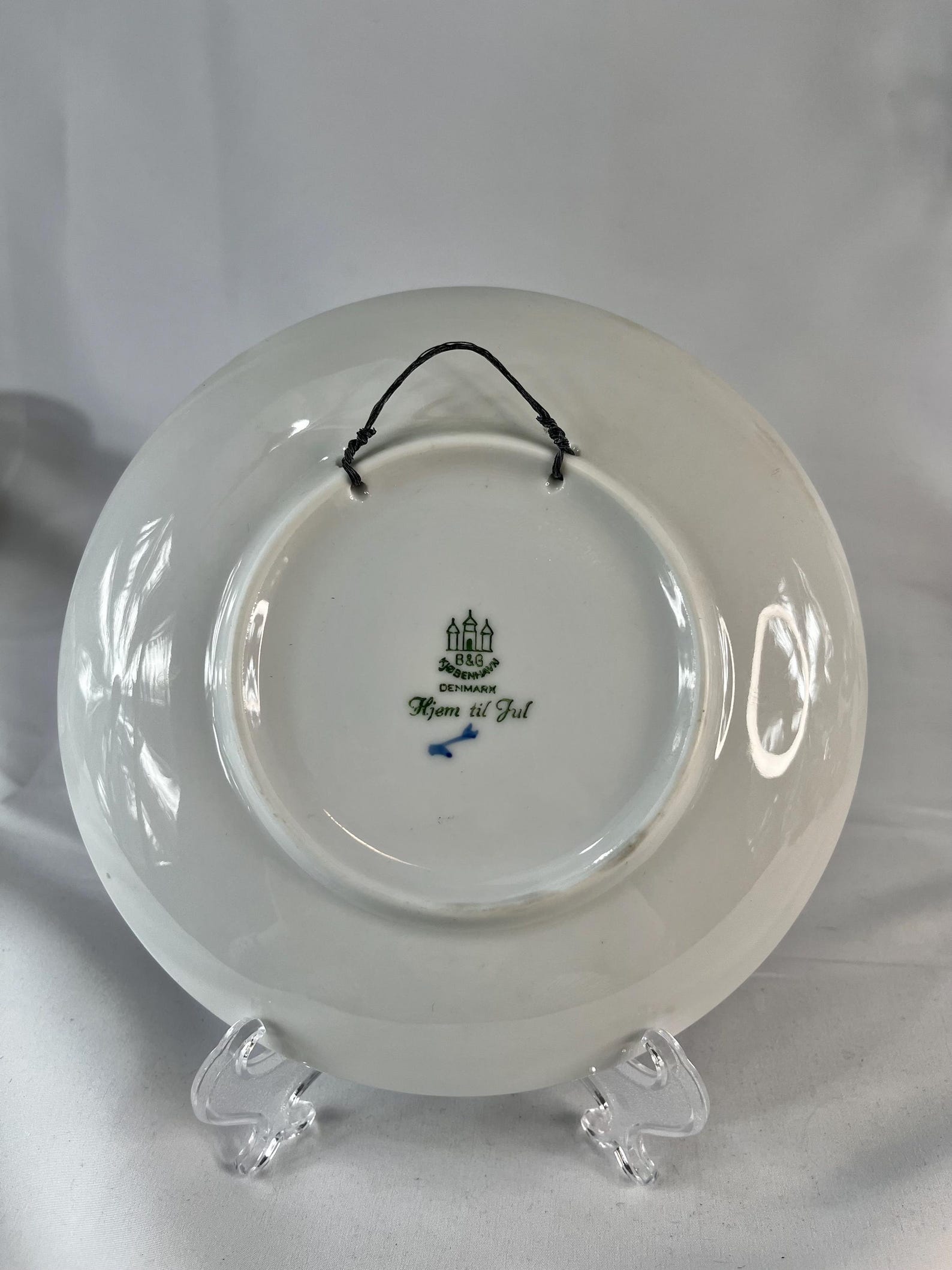 Vintage Bing and Grondahl Plate, Made in Denmark 1965 1966 1967 1968, I ...
