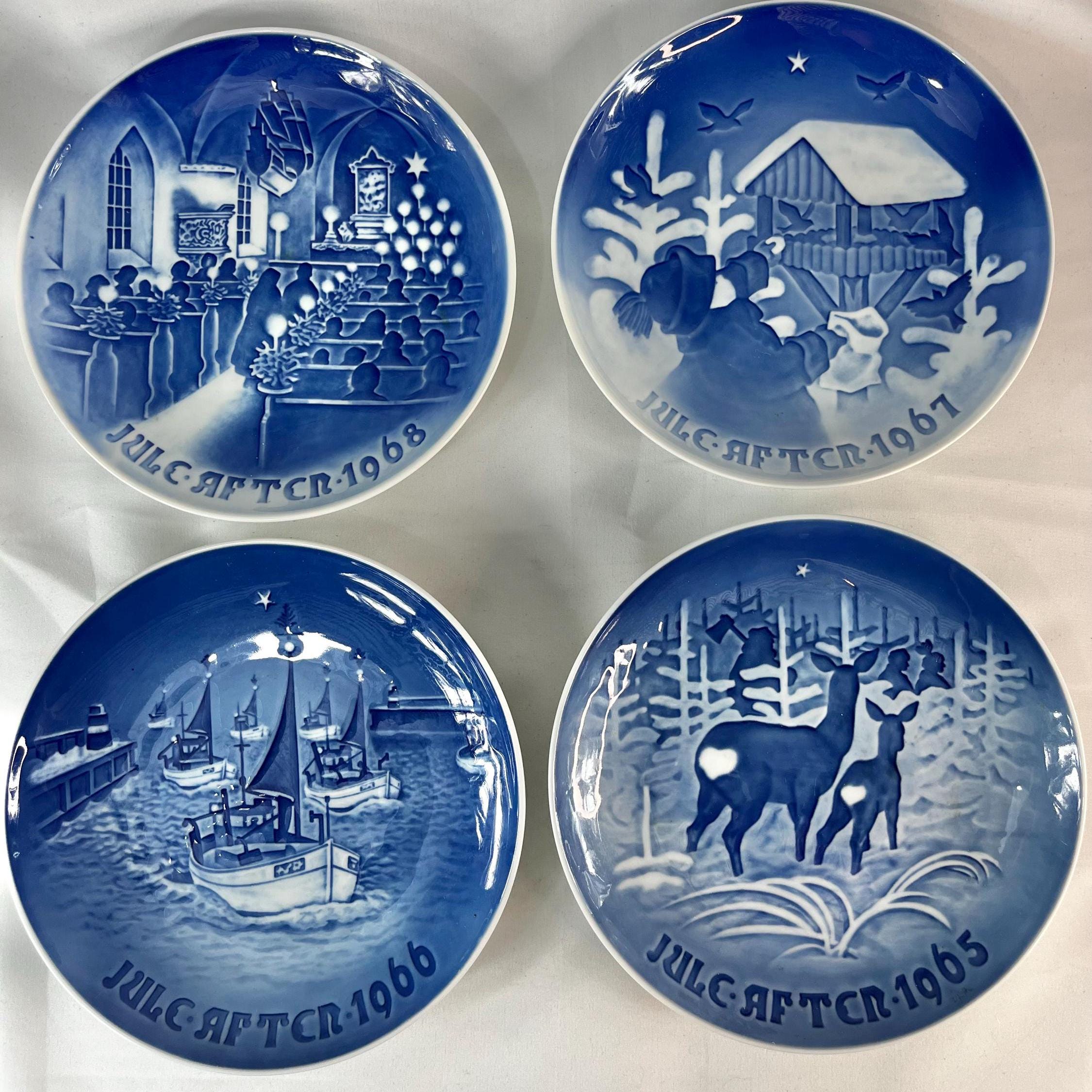 Vintage Bing and Grondahl Plate, Made in Denmark 1965 1966 1967 1968, I ...