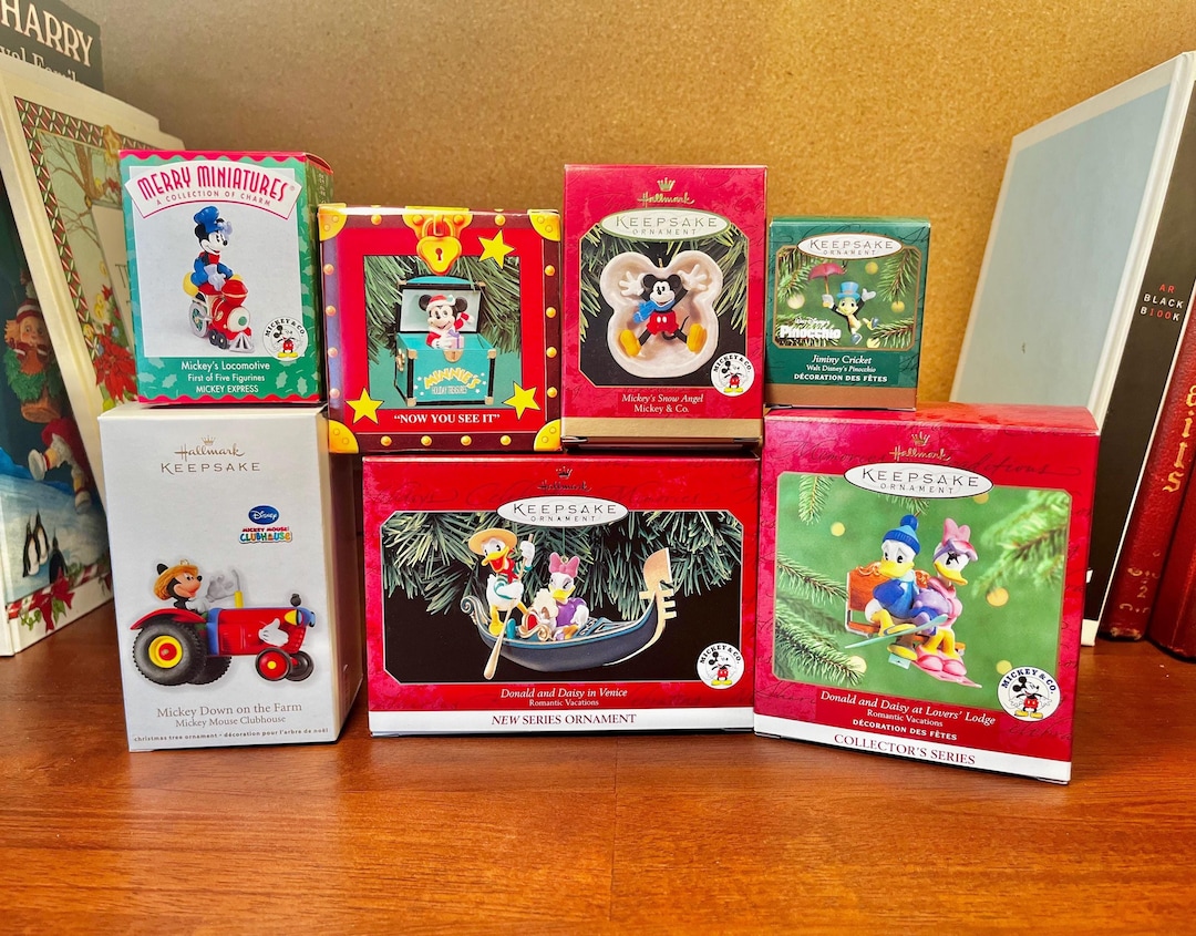 Hallmark Disney Keepsake Ornaments Collectible Jiminy Cricket, Down on ...