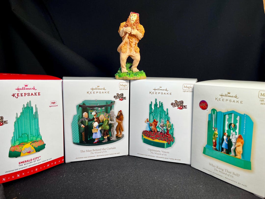 Wizard of Oz Christmas Ornament Emerald City Optimistic Voices, Who ...