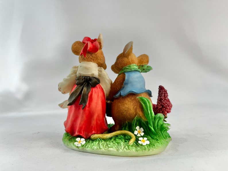 Vintage Enesco Mouse Tales Priscilla Hillman Figurines jack and Jill ...