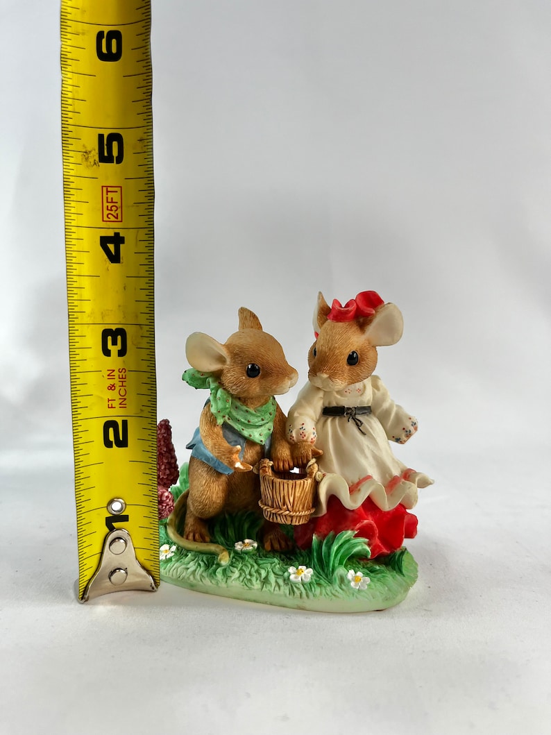 Vintage Enesco Mouse Tales Priscilla Hillman Figurines jack and Jill ...