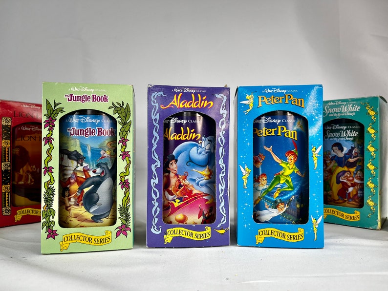 Disney Collector Burger King Cups, 1994 Disney Cups Choose ONE, Lion ...