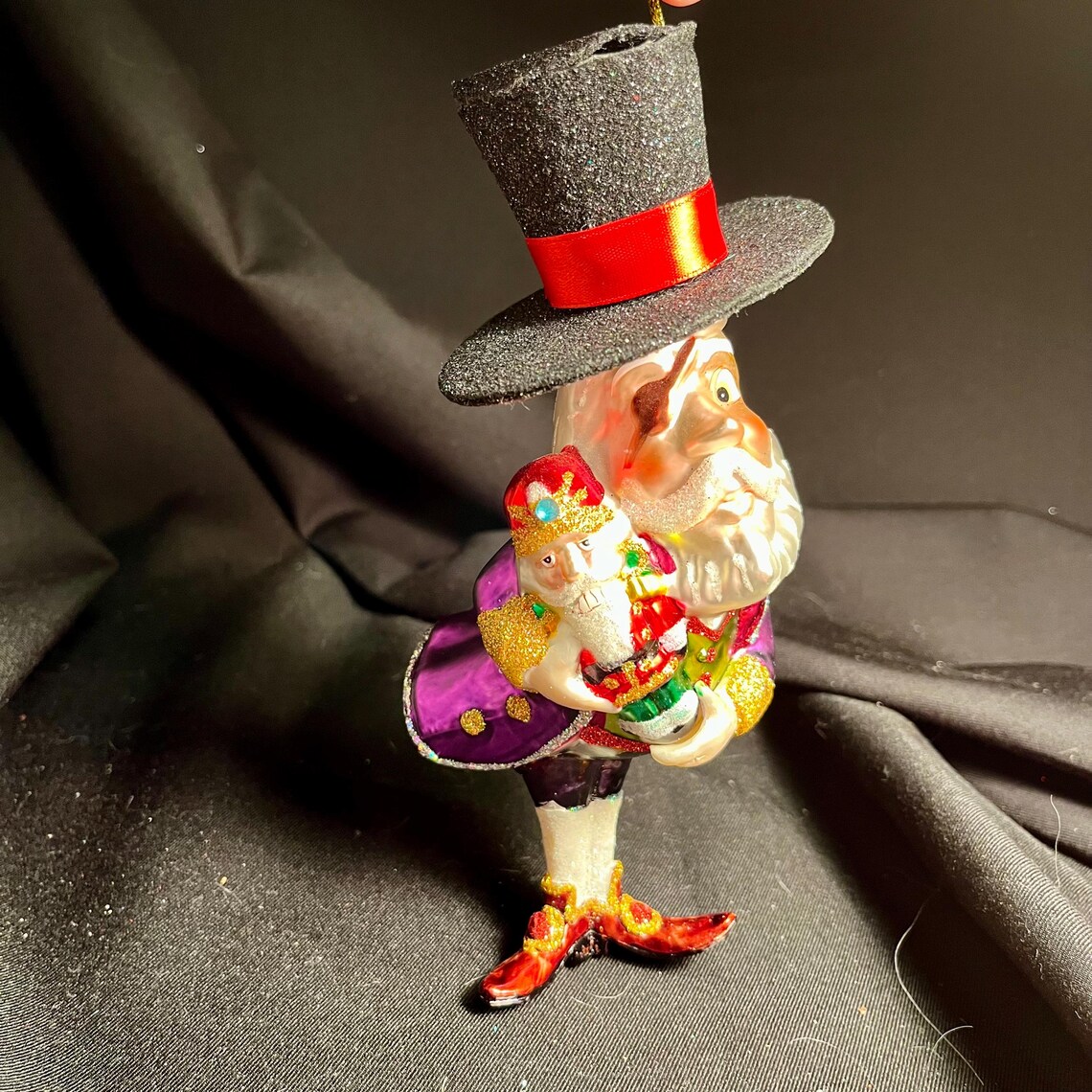 Old World Santa Nutcracker 1999, 9.5" Nutcracker Village Figure With ...