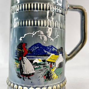 Wade Irish Pottery Beer Stein, 1950s Irish Porcelain Beer Tankard for ...
