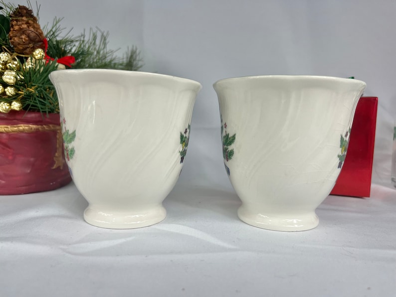 Vintage Nikko Happy Holidays Teacup Set, Adorable Nikko Christmas ...