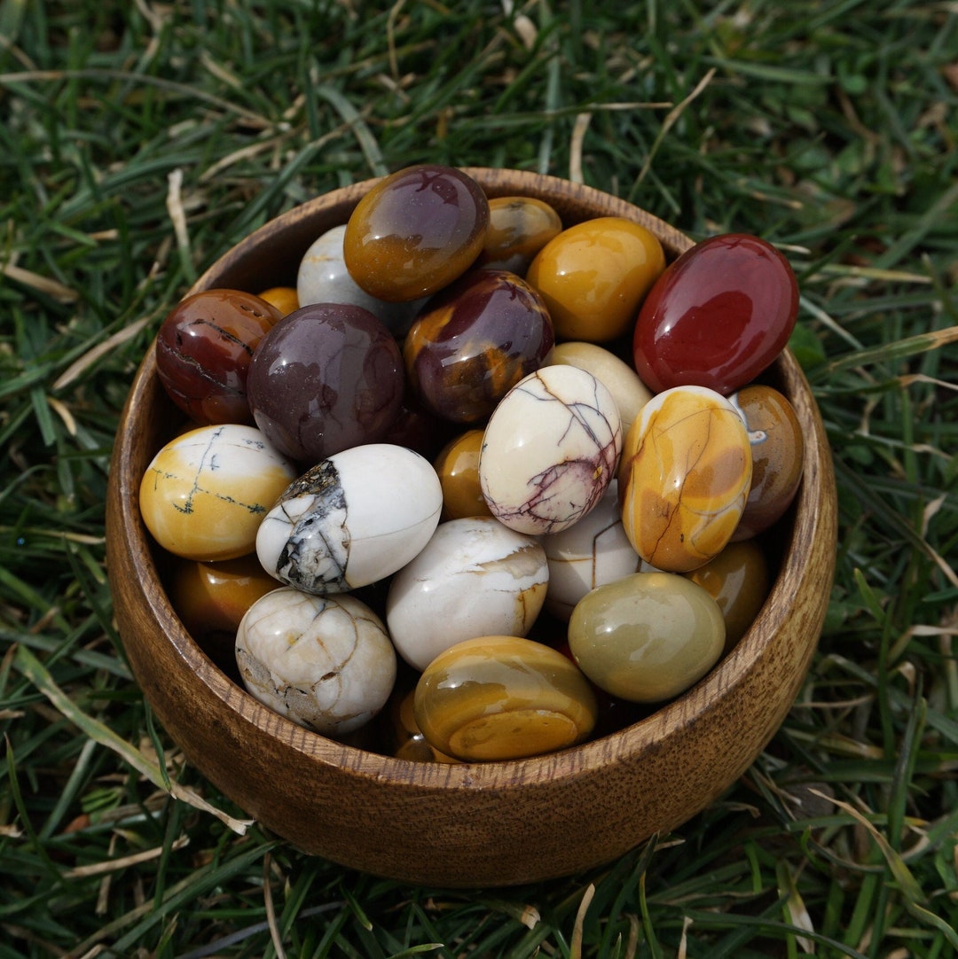 Tumbled Mookaite Stones: Nurturing Crystals - Etsy