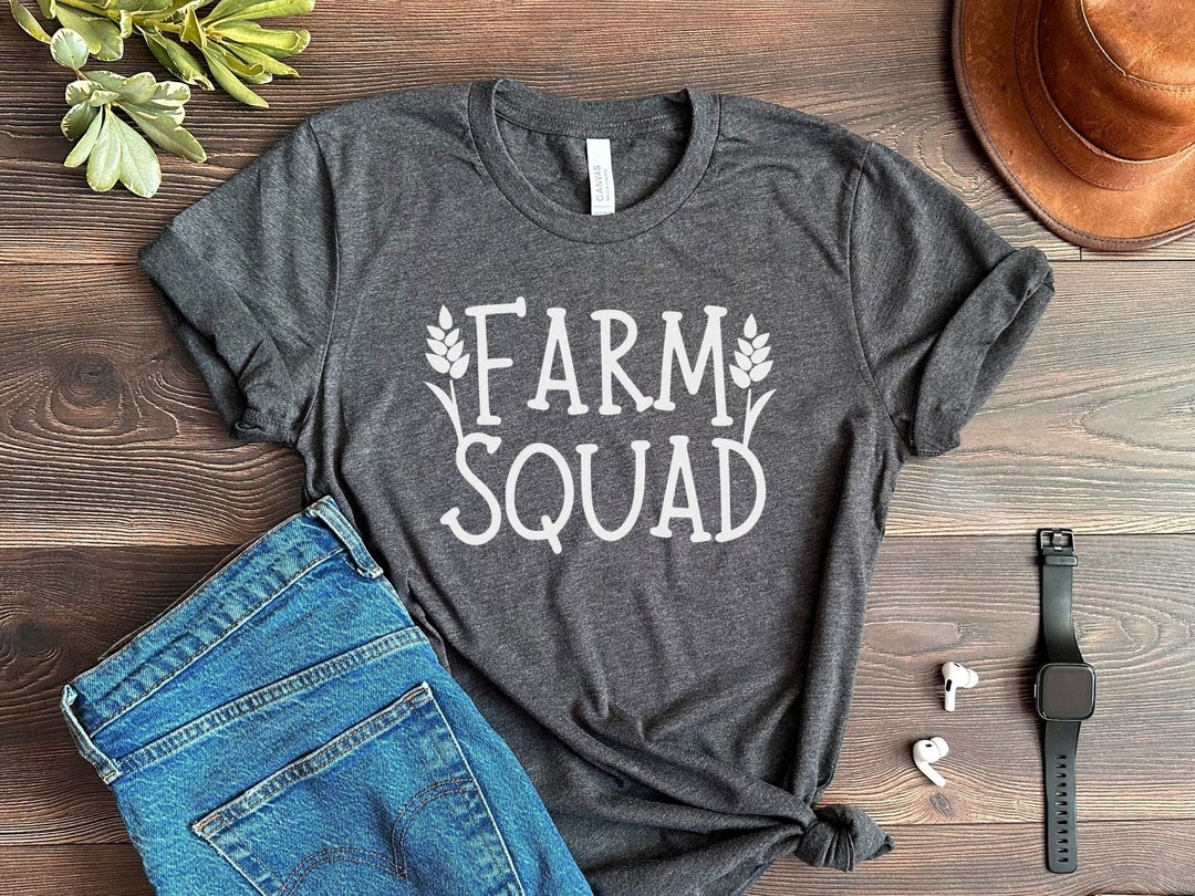 Farm Squad T-shirt, Matching Farmer Shirts, Cute Farm Shirt, Homestead ...