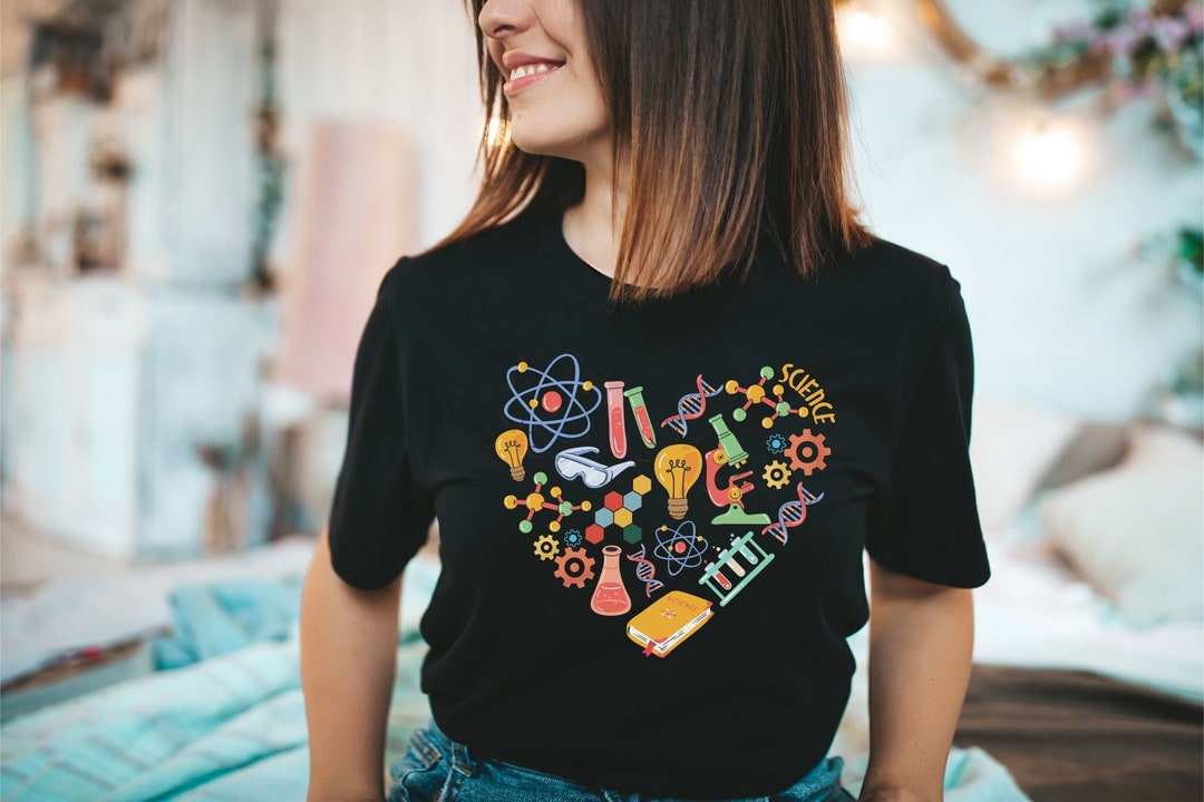 Science Teacher Shirt, Teacher Gift, Science Lover Gift, Cute Science ...