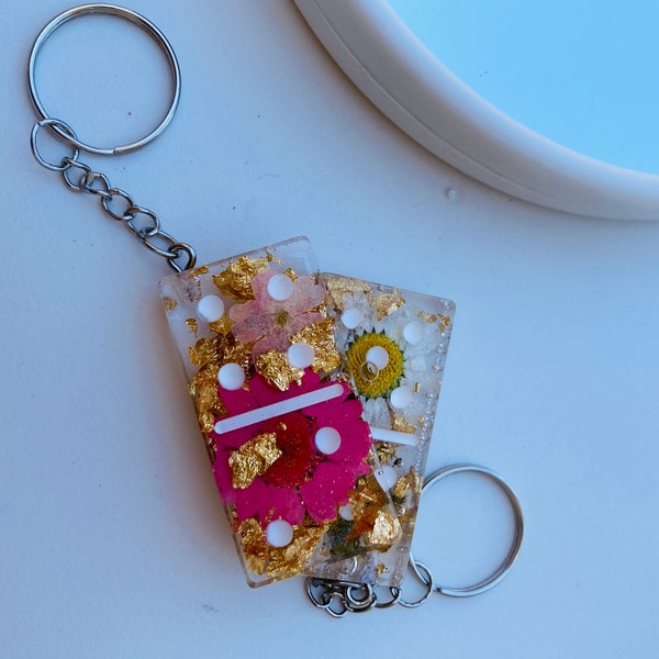 Resin Keychain - Etsy