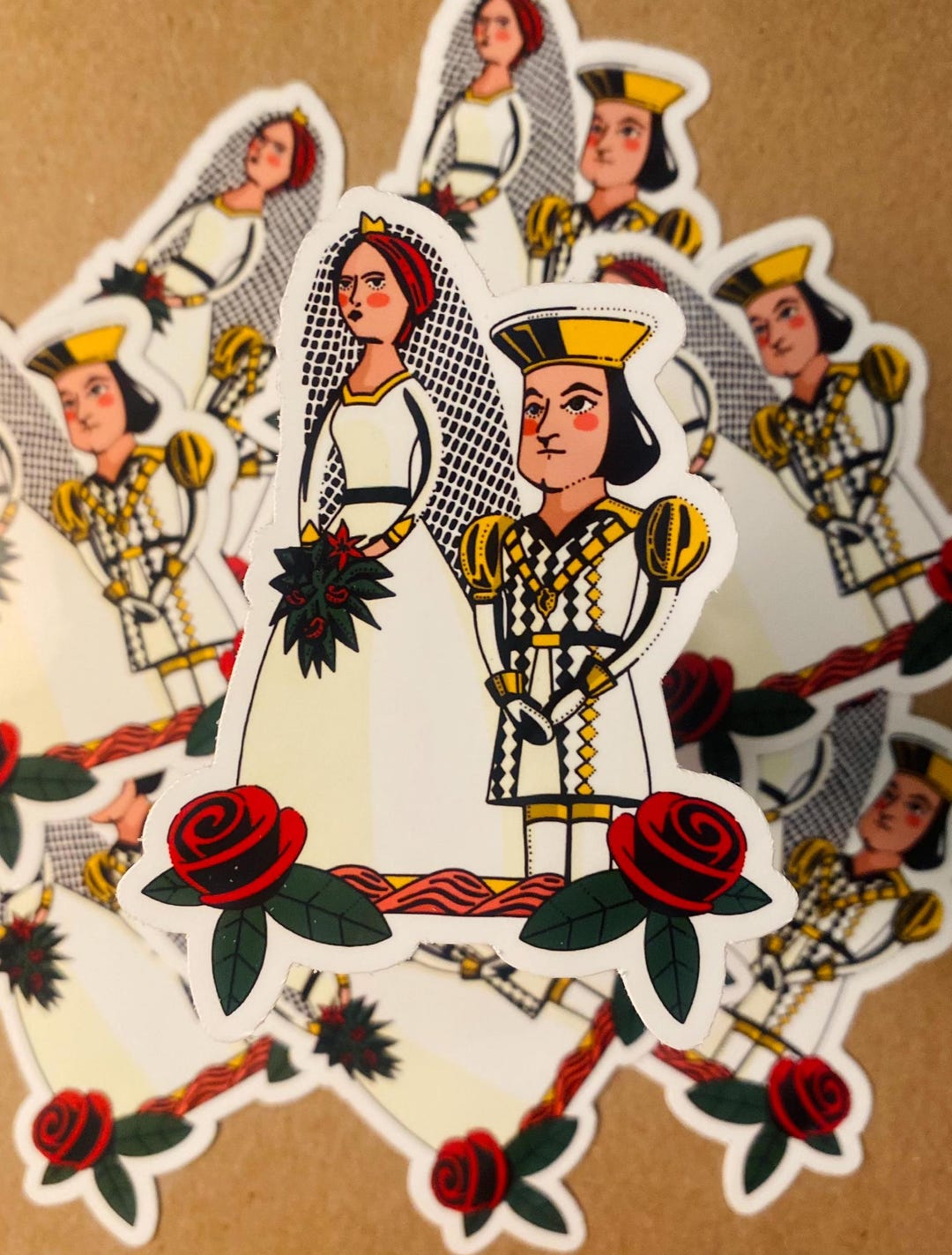 Shrek Wedding Sticker: Fiona, Farquaad, Funny Movie Decal - Etsy