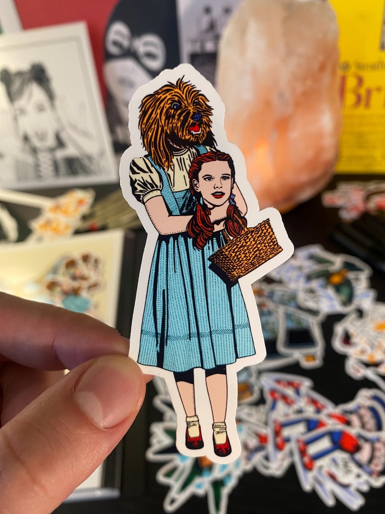 Dorothy and Toto Sticker - Etsy