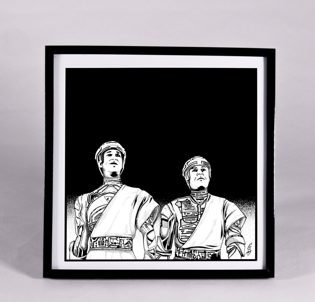 Tron Movie Art Print - Sci-fi Film Illustration (8x8 In) - Etsy
