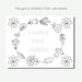 Printable Mother's Day Coloring Page for Kids, Pretty Flowers Mother's ...