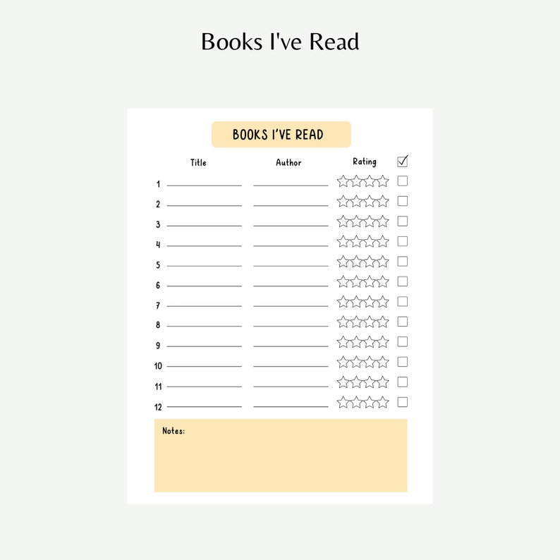 Reading Log Bundle for Kids, Printable Child Book Tracker, Reading ...